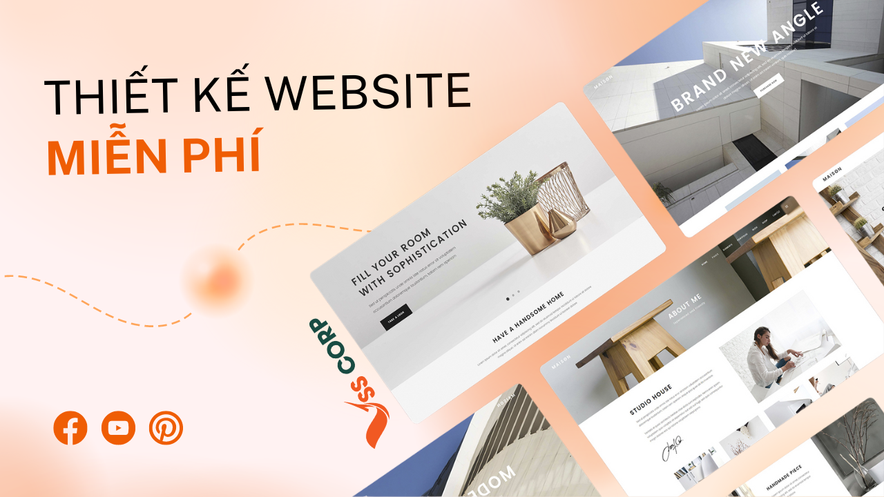 Top 7 trang thiết kế website miễn phí phổ biến được dùng nhiều nhất