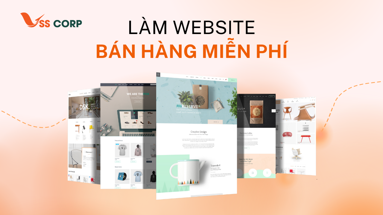 Làm Website Bán hàng online miễn phí, nhanh chóng và dễ dàng